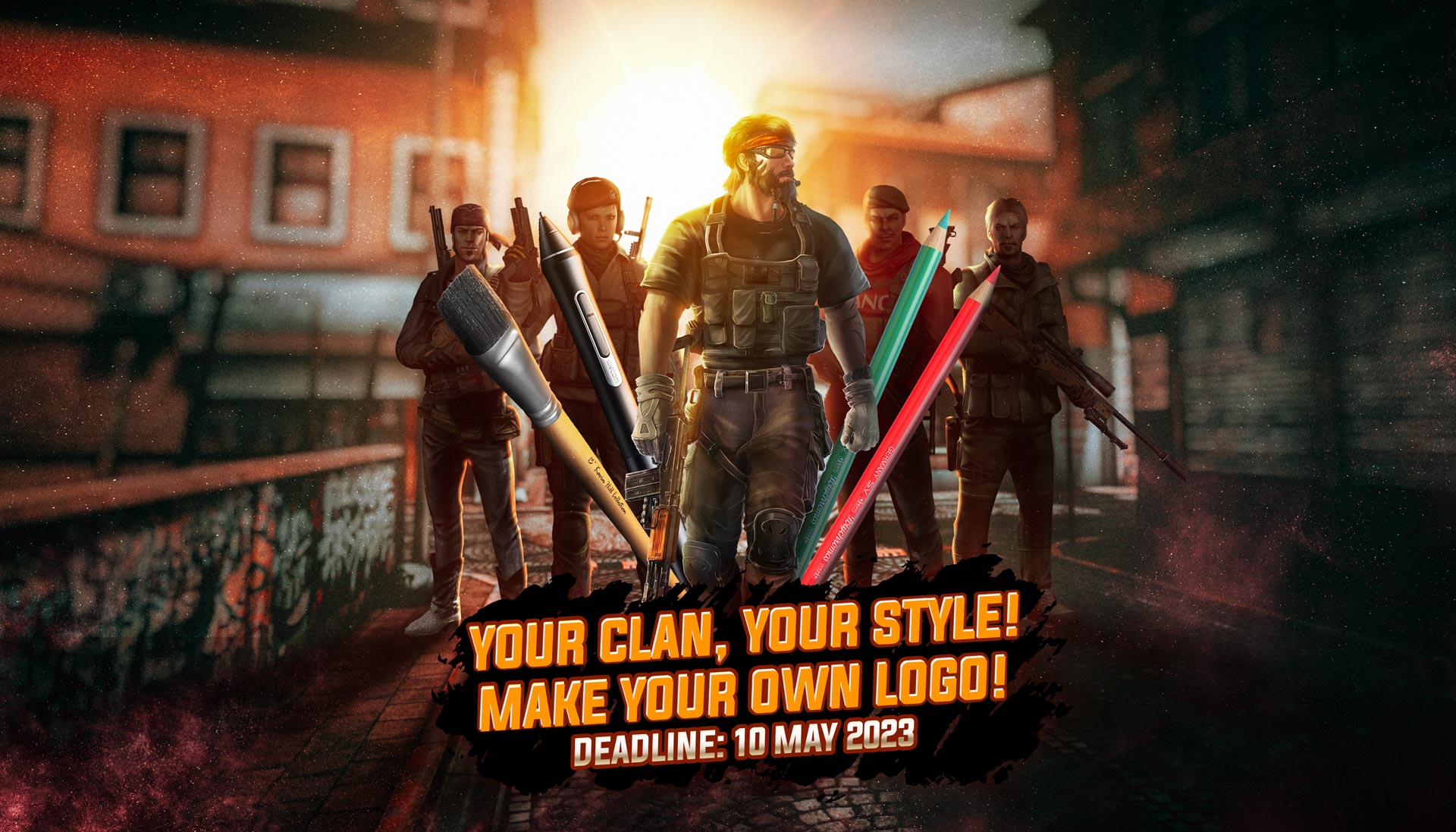 Make Your Own Clan Logo Yourself Period Has Started!